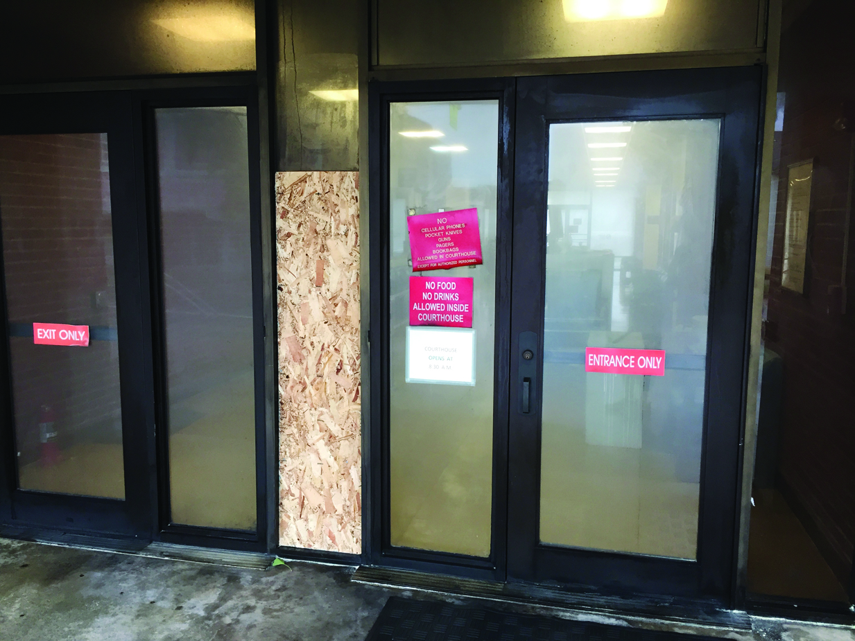 Fire set at courthouse - The Stanly News & Press | The Stanly News & Press