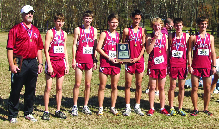 CHAMPIONS OF STANLY: Knights cross country earns school’s first team ...