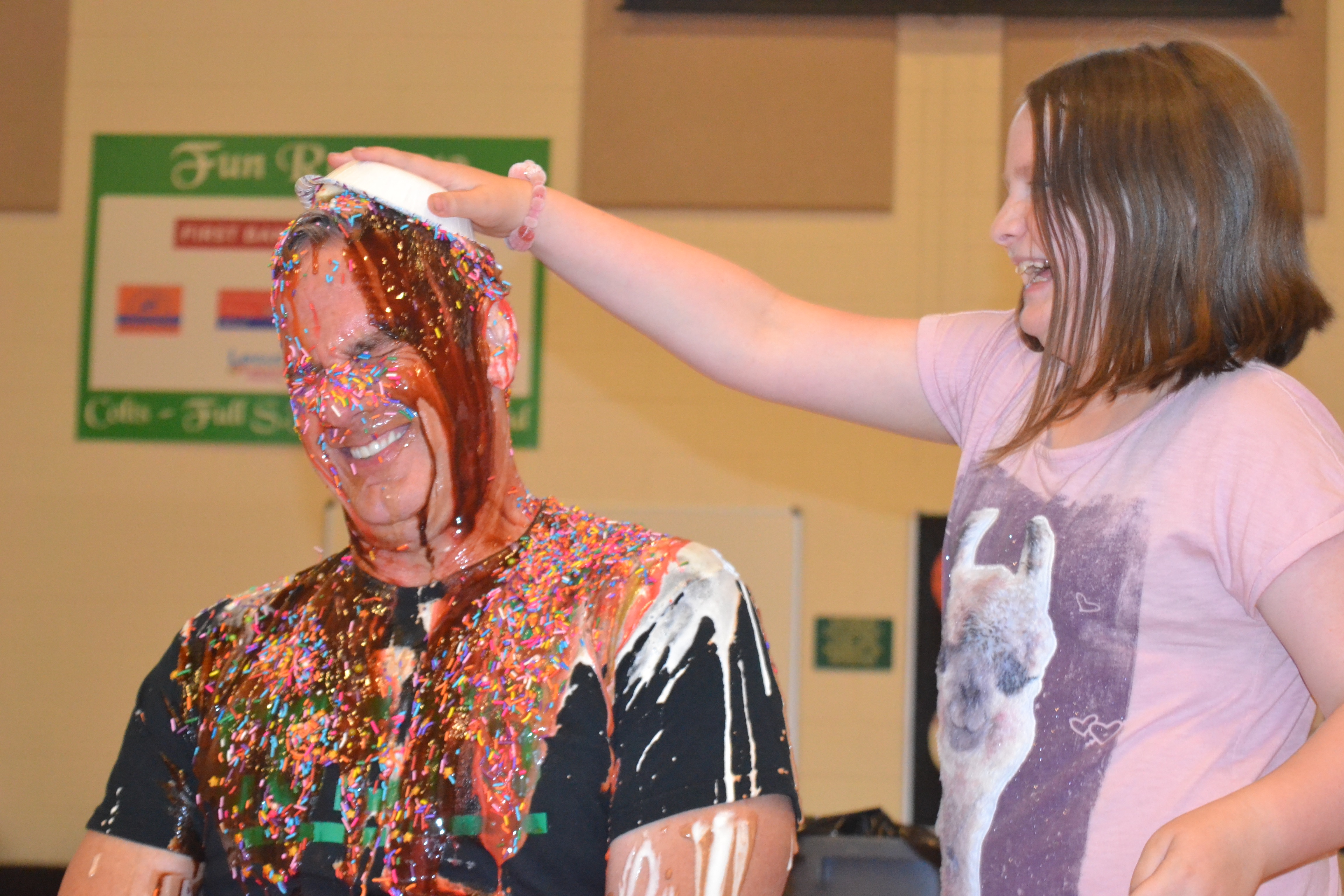 Locust Elementary principal turned into human ice cream sundae as part ...