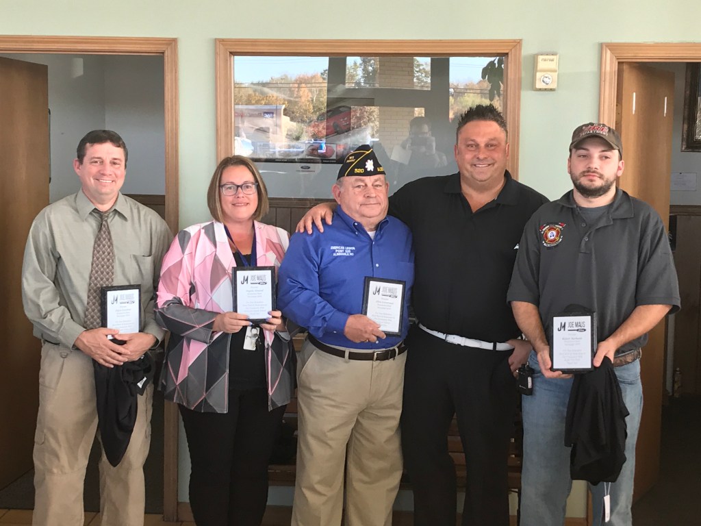Joe Maus honors eight 'Hometown Heroes' - The Stanly News & Press | The ...