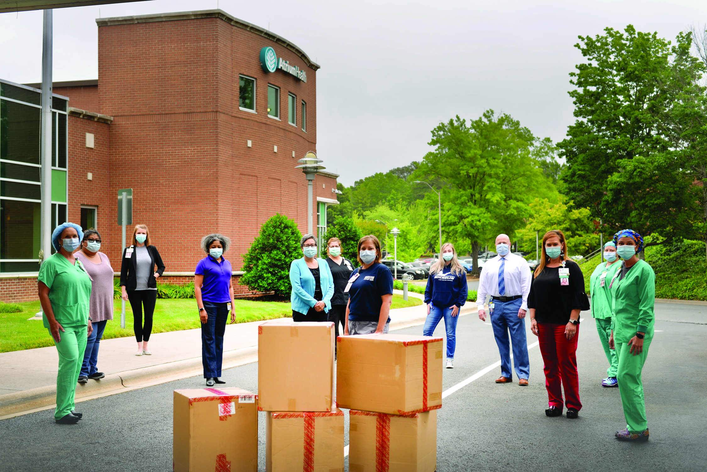 Michelin donates surgical masks to Atrium Health - The Stanly News ...