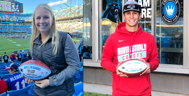 Carolina Panthers name Gray Stone, North Stanly athletes Community ...