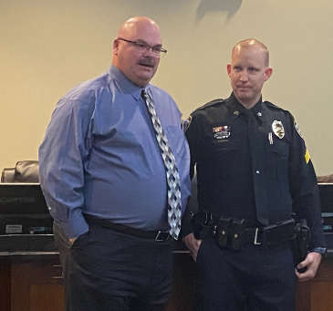 Locust officer Stancil receives second annual Chief Steven ‘Smitty ...