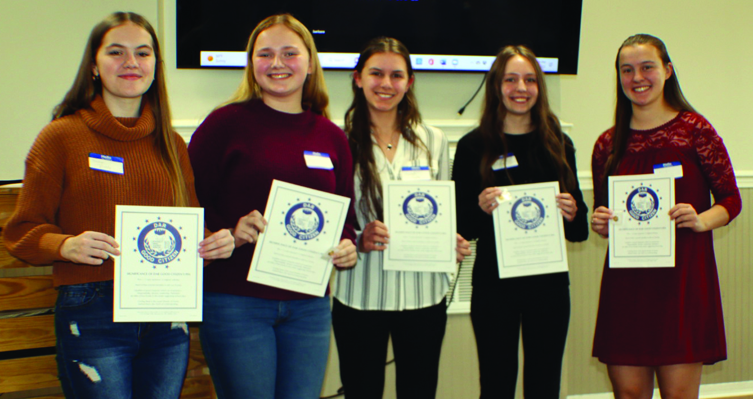 DAR awards Good Citizens for 2022 | The Stanly News & Press