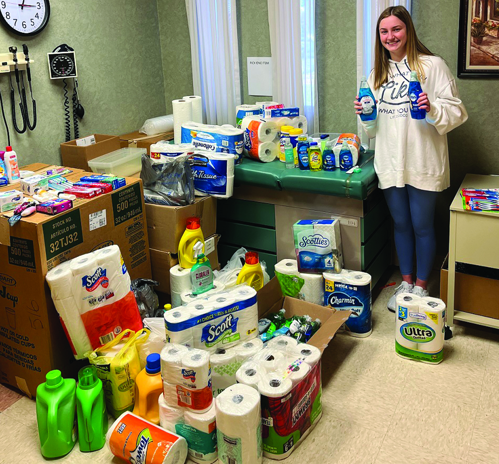 Gray Stone students donate items to John P. Murray Community Care ...