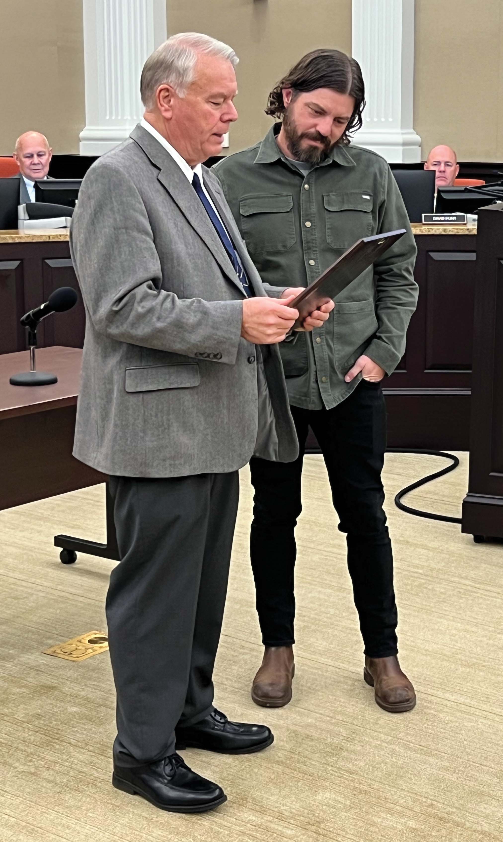 Albemarle Council honors native son, Christian singer Josh Baldwin ...