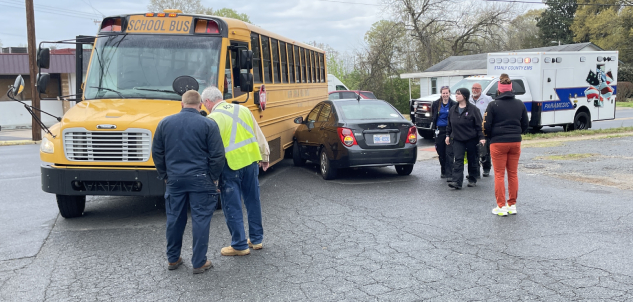 No one hurt in Albemarle school bus accident | The Stanly News & Press