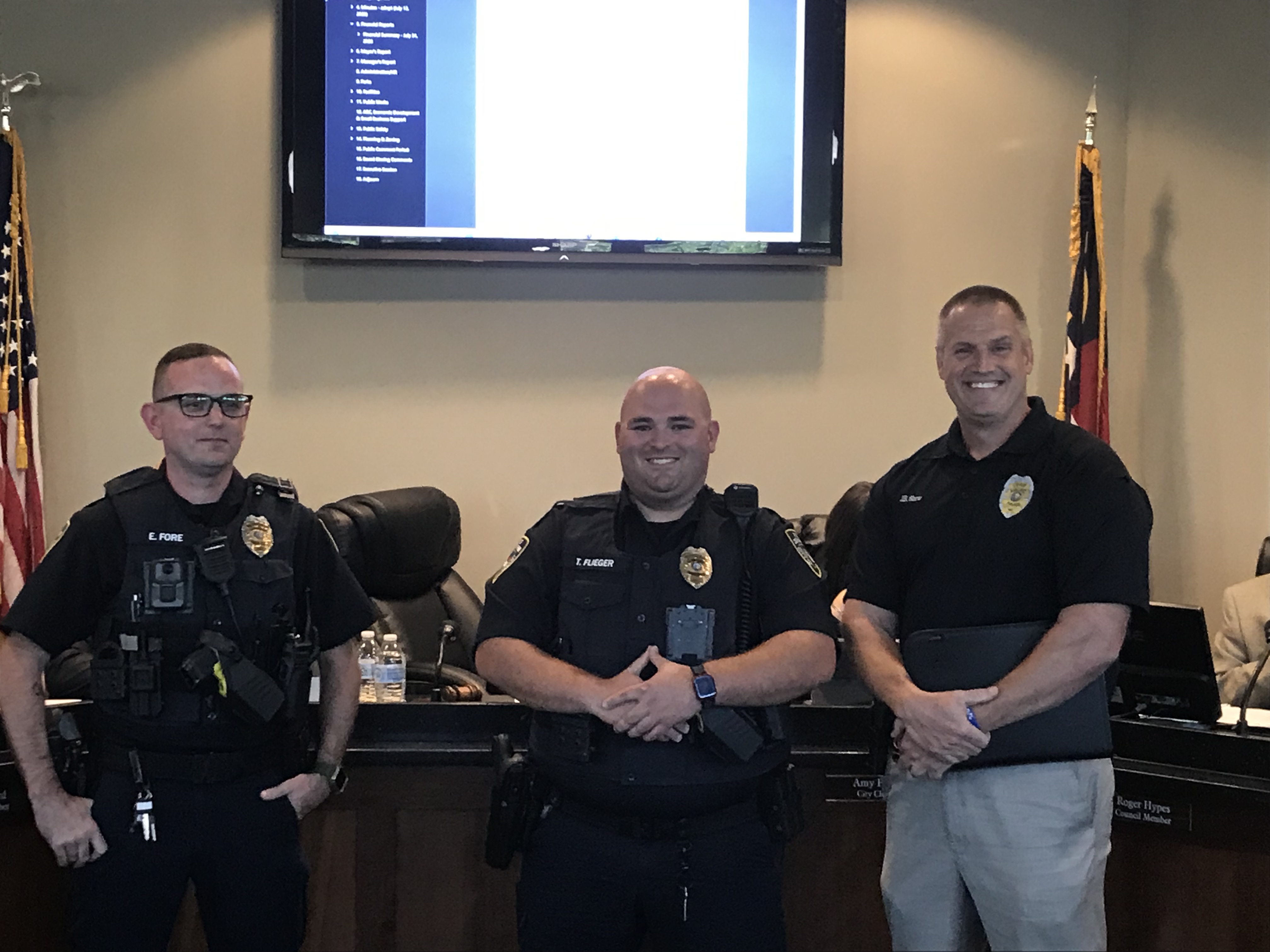 Locust welcomes two new police officers | The Stanly News & Press