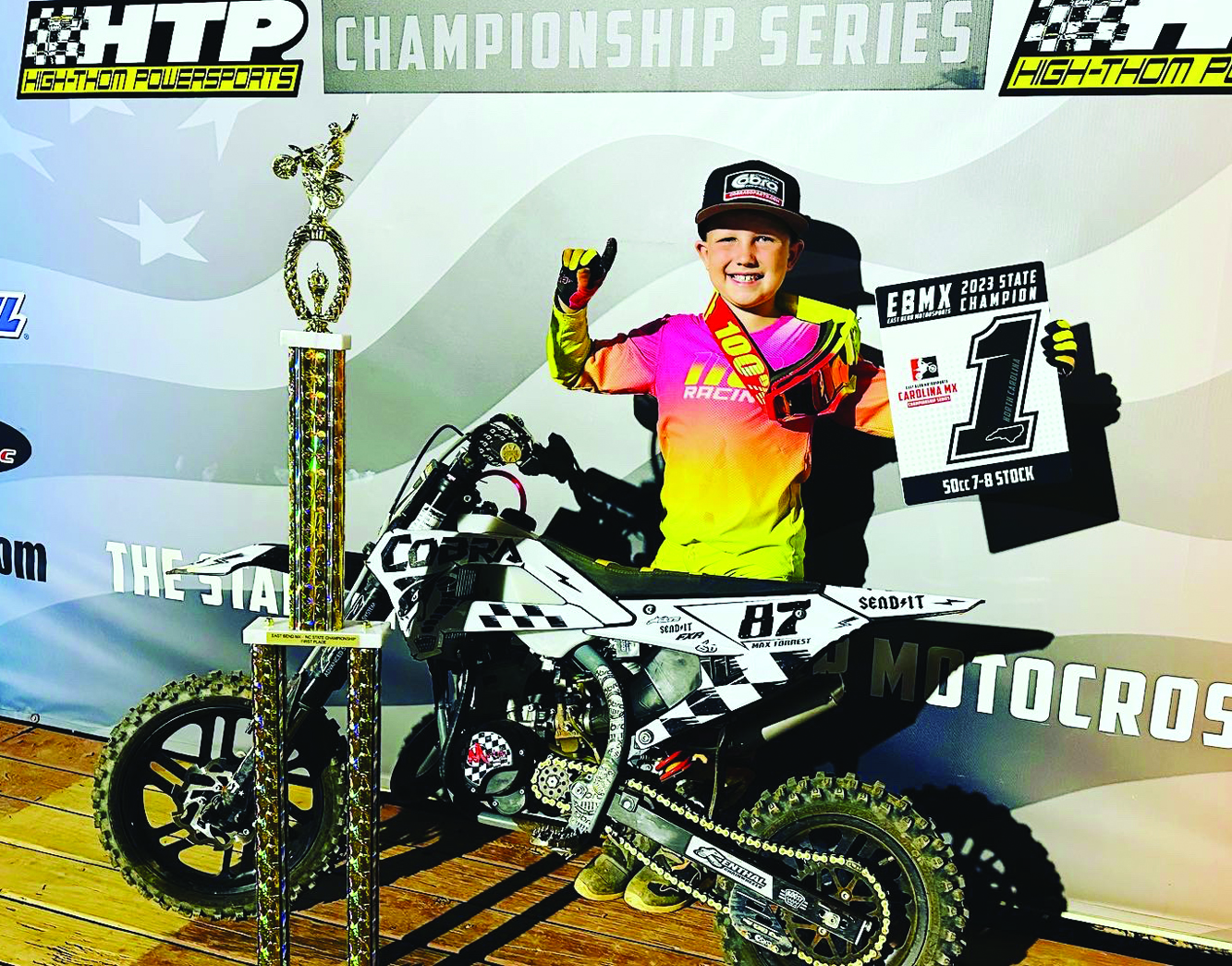 Norwood third-grader races to 3 championships | The Stanly News & Press
