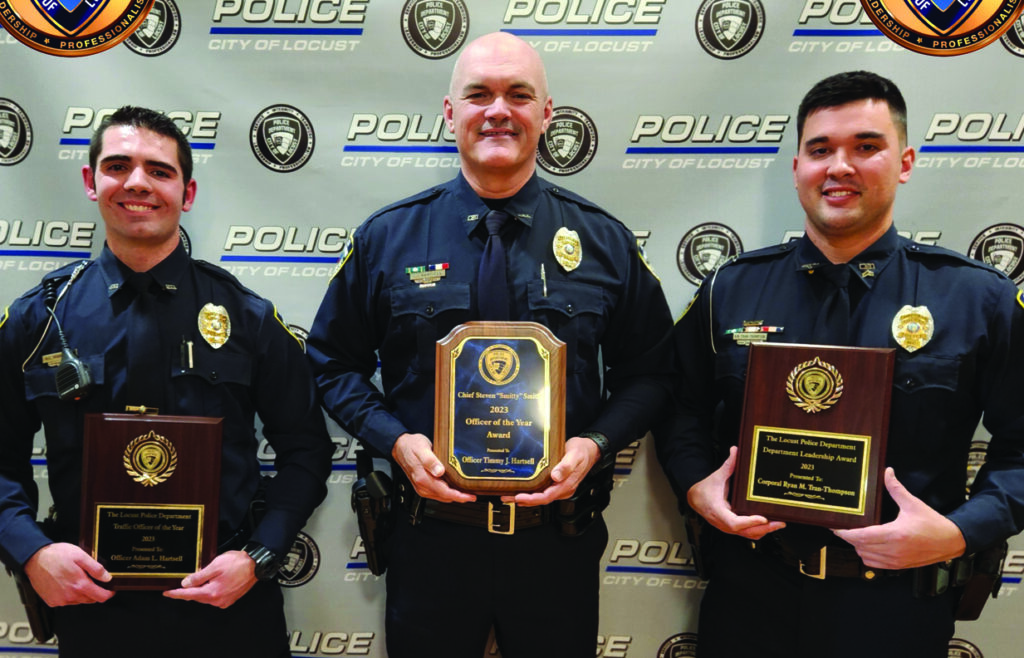 Locust honors top officers of the year - The Stanly News & Press | The ...