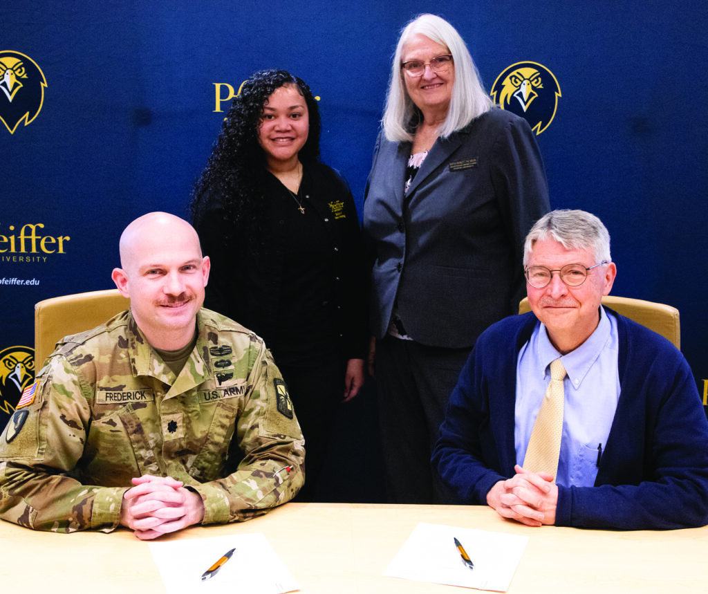 Pfeiffer, Army ROTC sign partnership agreement | The Stanly News & Press