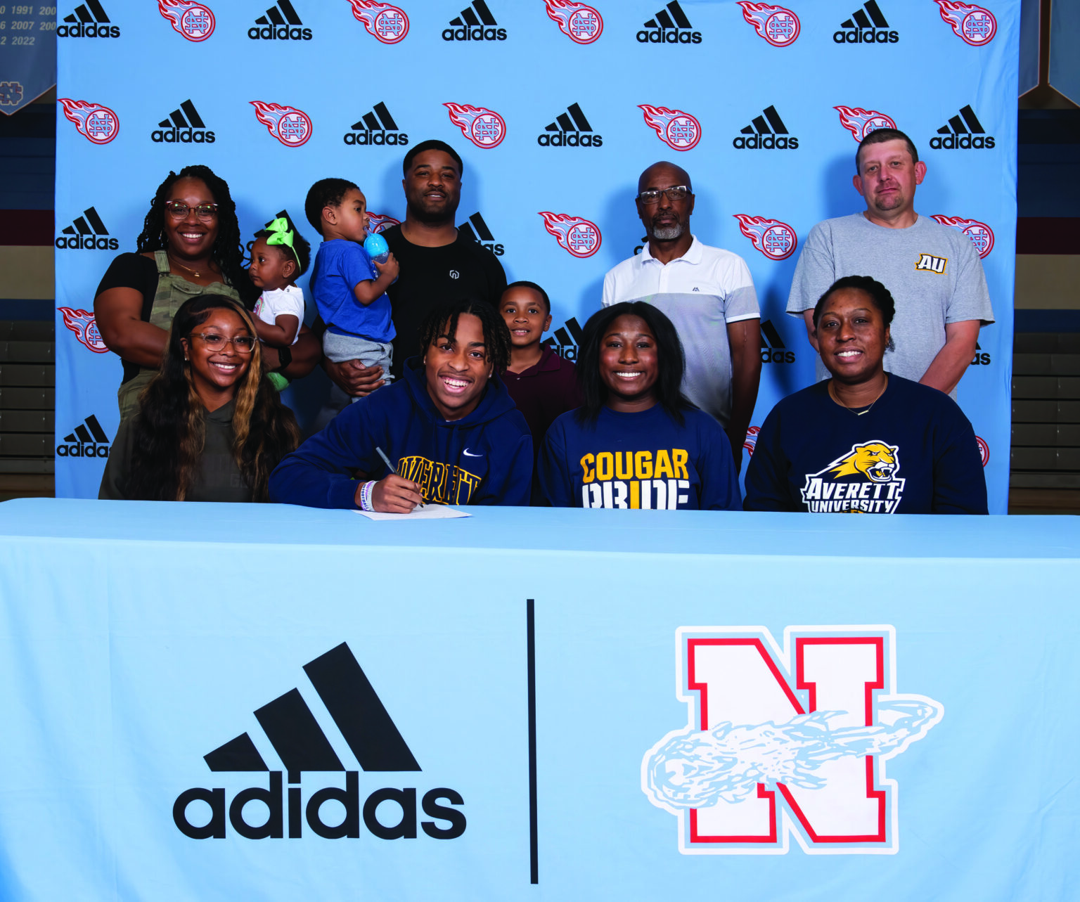 North Stanly football player Harris signs with Averett University - The ...