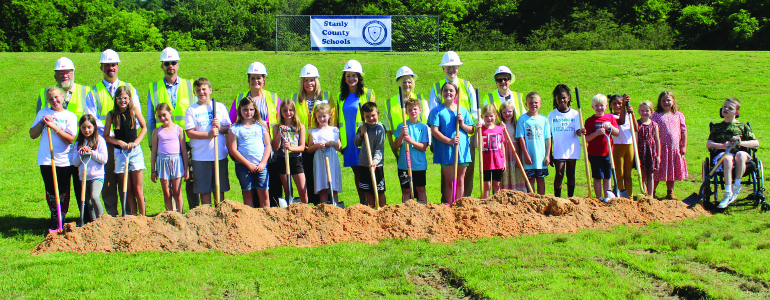 Stanly County Schools breaks ground on new Endy Elementary classrooms ...