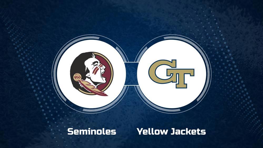 Where to Watch Florida State vs. Georgia Tech on TV or Streaming Live ...