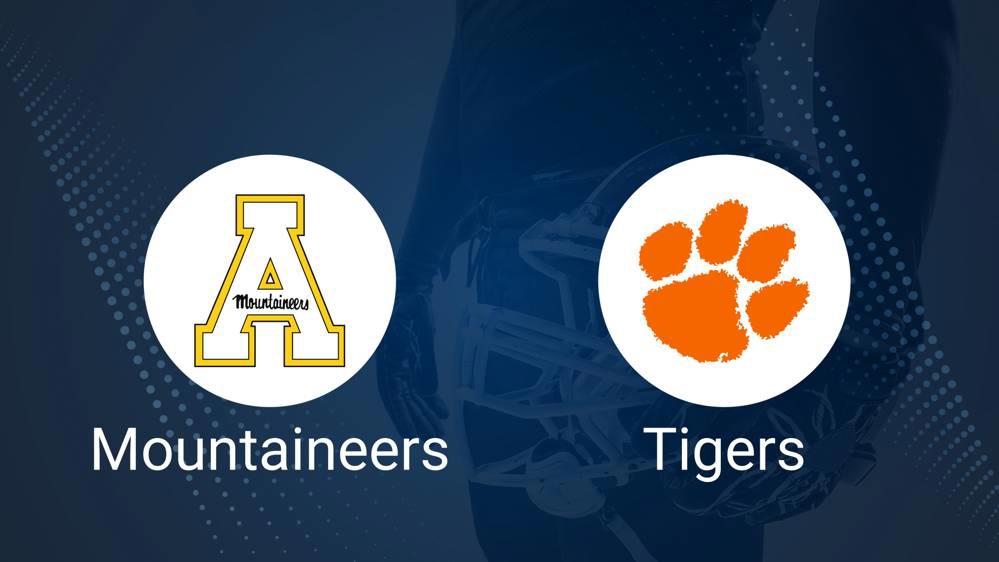Appalachian State vs. Clemson Sept. 7 Tickets & Start Time | The Stanly ...