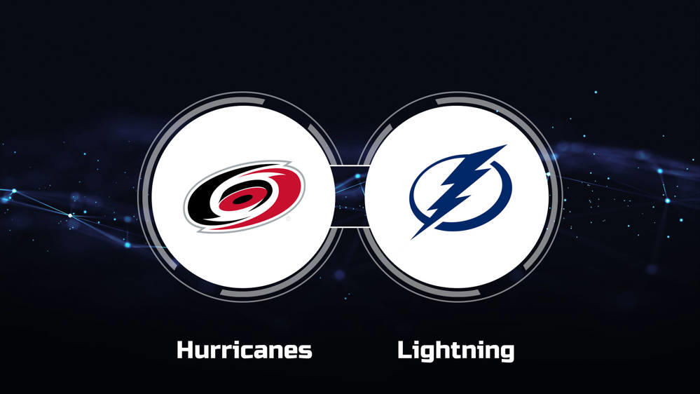 Buy Tickets for Carolina Hurricanes vs. Tampa Bay Lightning on October ...