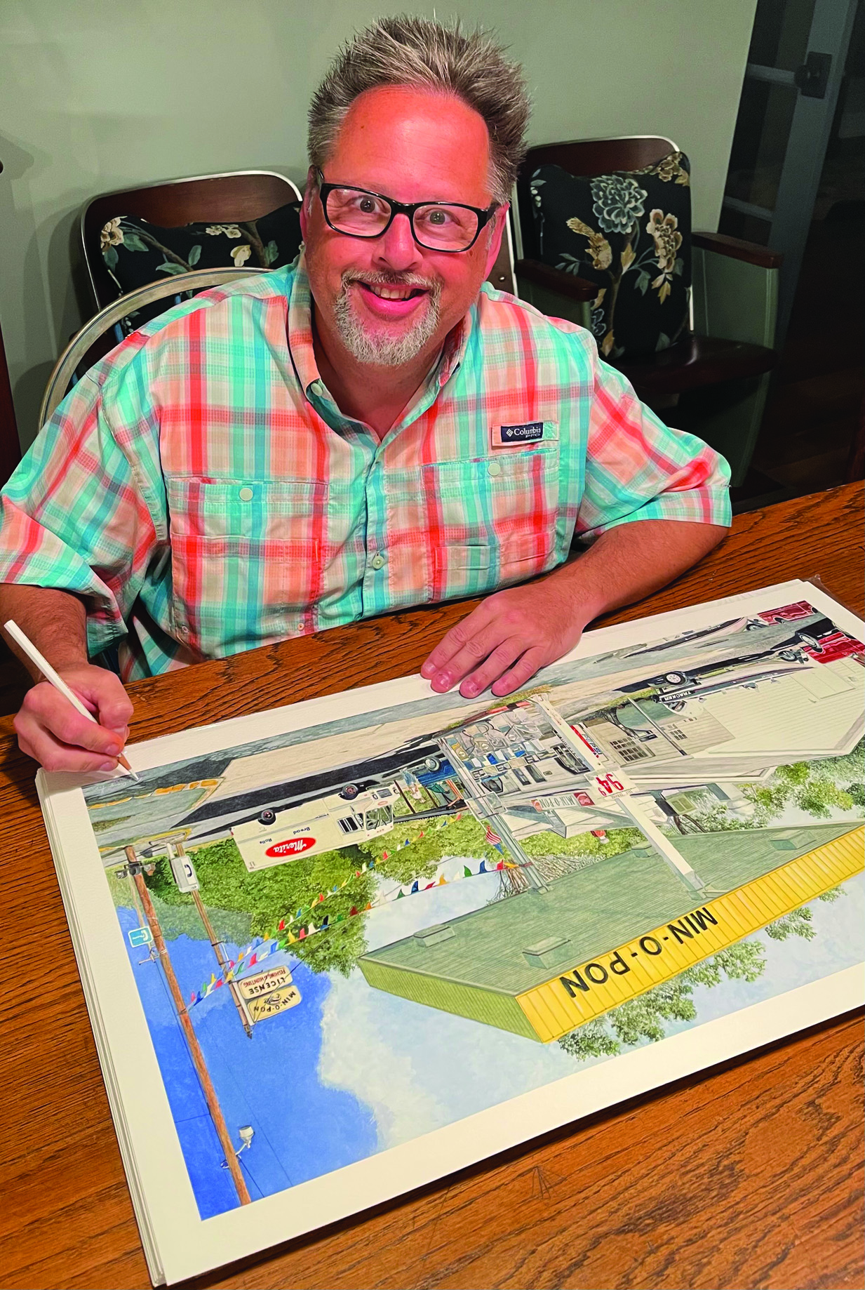 Tony Craig paints memories of Min-O-Pon | The Stanly News & Press