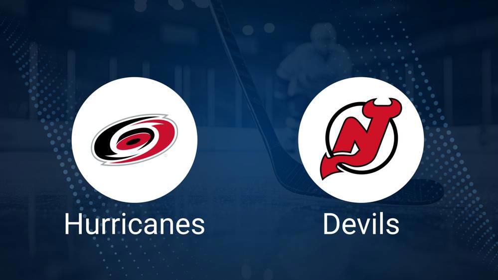 How to Pick the Hurricanes vs. Devils Game with Odds, Spread, Betting ...