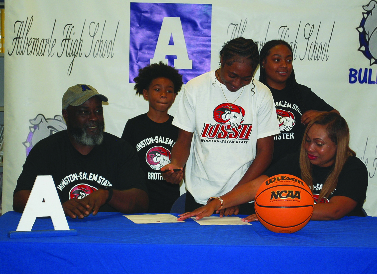 Amari Baldwin signs with Winston Salem State - The Stanly News & Press ... Amari Baldwin signs with Winston Salem State - The Stanly News & Press ...