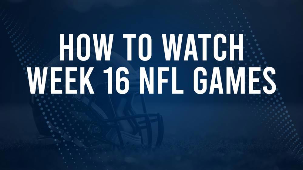 NFL Week 16 TV Schedule, Streams, Start Times, Channels | The Stanly ...