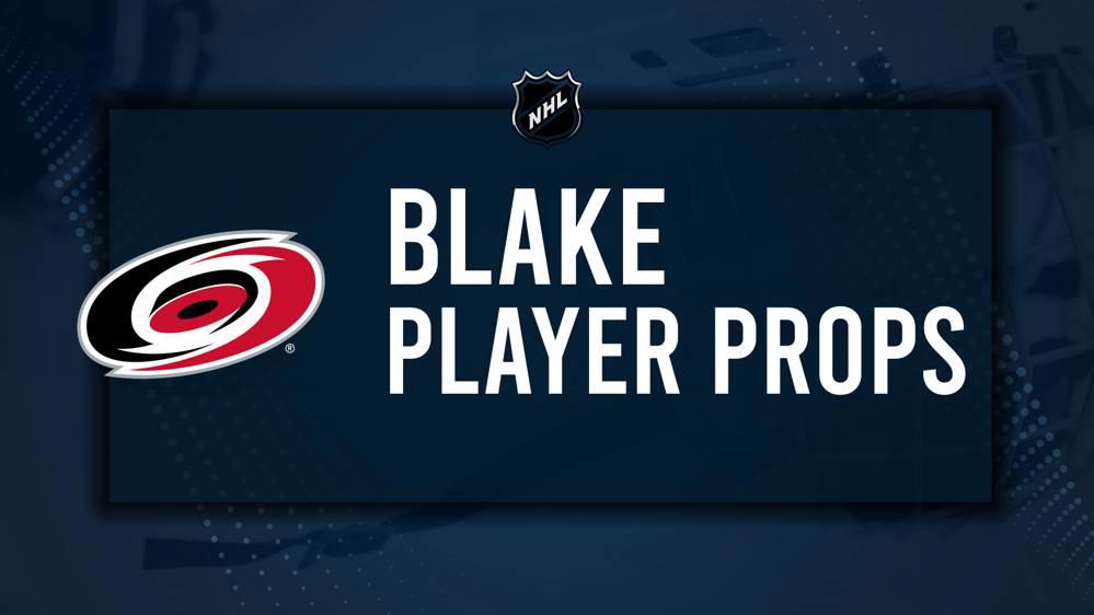 Jackson Blake Player Prop Bets for the Hurricanes vs. Hockey Club Game – February 8 | The Stanly ...